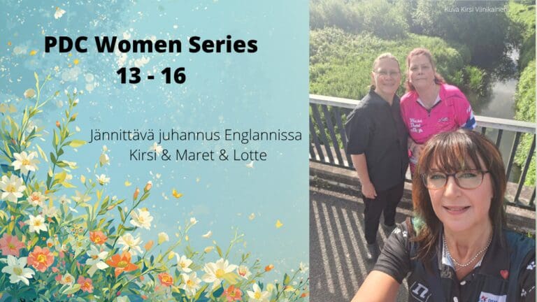 PDC Women’s Series 2026 – Events 13-16 - Suomen Dartsliitto